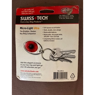 Swiss+Tech Micro-Light Ultra (含 LED燈) 鑰匙圈 鑰匙扣 鑰匙環 Swiss Tech | 蝦皮購物
