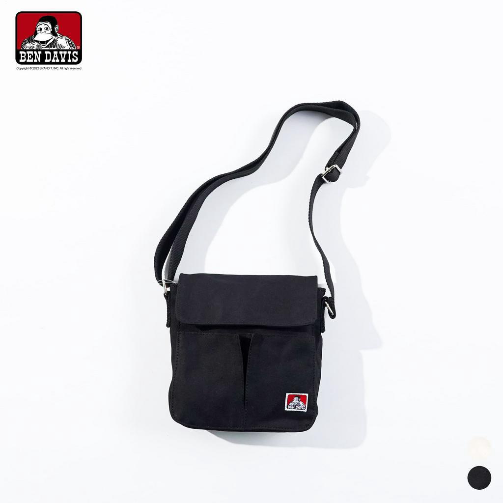 BEN DAVIS FLAP CANVAS SHOULDER 帆布包 斜背包 側背包 掀蓋式 2色 | 蝦皮購物