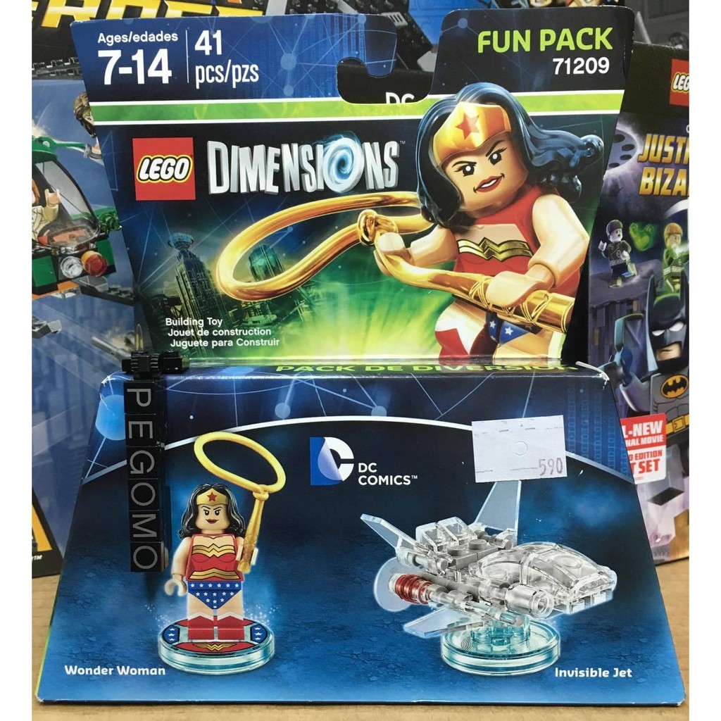 【痞哥毛】LEGO 樂高 71209 Dimensions 神力女超人 Fun Pack 全新未拆 | 蝦皮購物