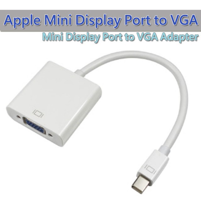 蘋果 Apple Mini Display Port to VGA轉接線 mini DP to VGA線 | 蝦皮購物