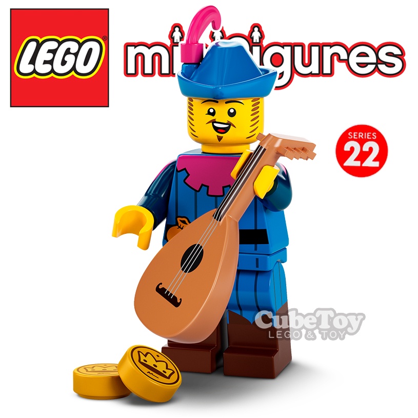 【CubeToy】樂高 71032 人偶包 22代 3 遊唱詩人 / 吉他 - LEGO Troubadour - | 蝦皮購物