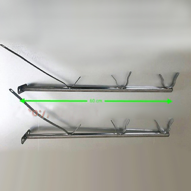 【singcoco】#304不銹鋼曬衣架 加厚L型曬衣架 橫桿型 排骨型 固定式 掛壁式 竹竿架 晾衣架(2個1組) | 蝦皮購物