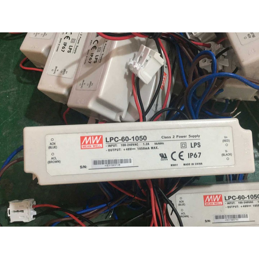 明緯 LED電源變壓器LPC-60-1400 LPC-60-1050 LPC-35-700崁燈吸頂燈60W COB燈珠 | 蝦皮購物