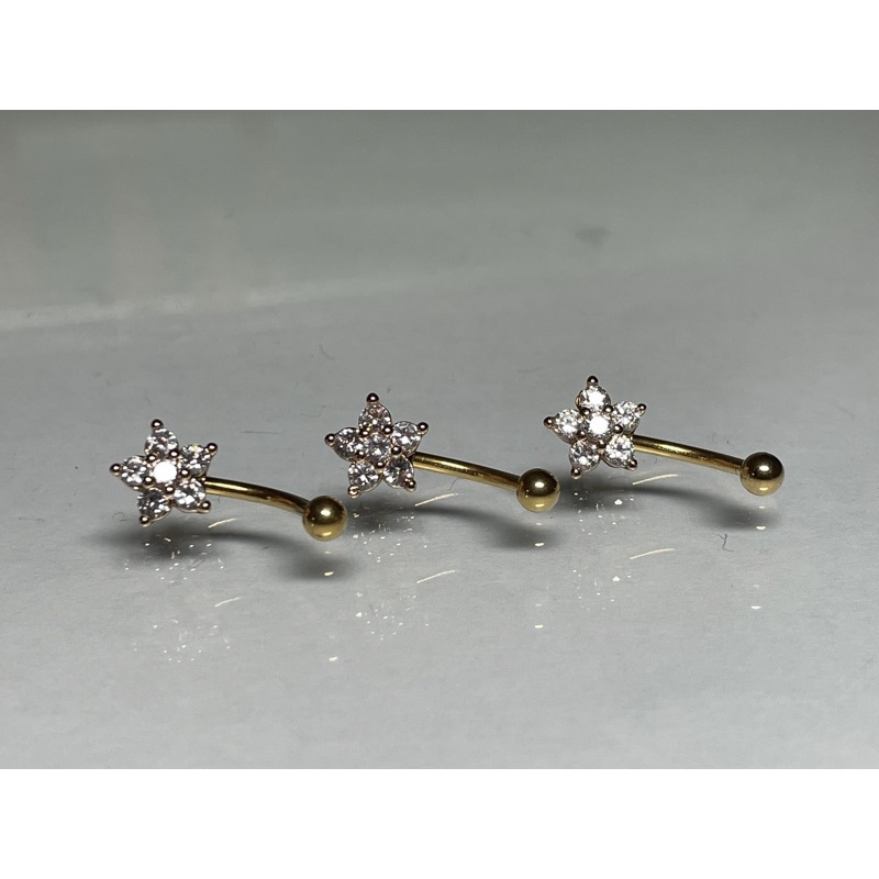 白鑽系列Rook 環 16g(1.2mm) | 蝦皮購物