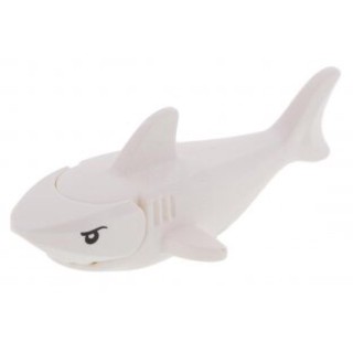 樂高 LEGO 鯊魚 白色（14518c01pb01 60095） | 蝦皮購物