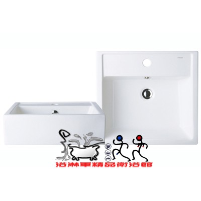 『浴淋軍』凱撒 caesar 聊聊詢問另有優惠 立體盆 檯上盆 50.5*48*17.5cm 台上盆 LF5236 | 蝦皮購物