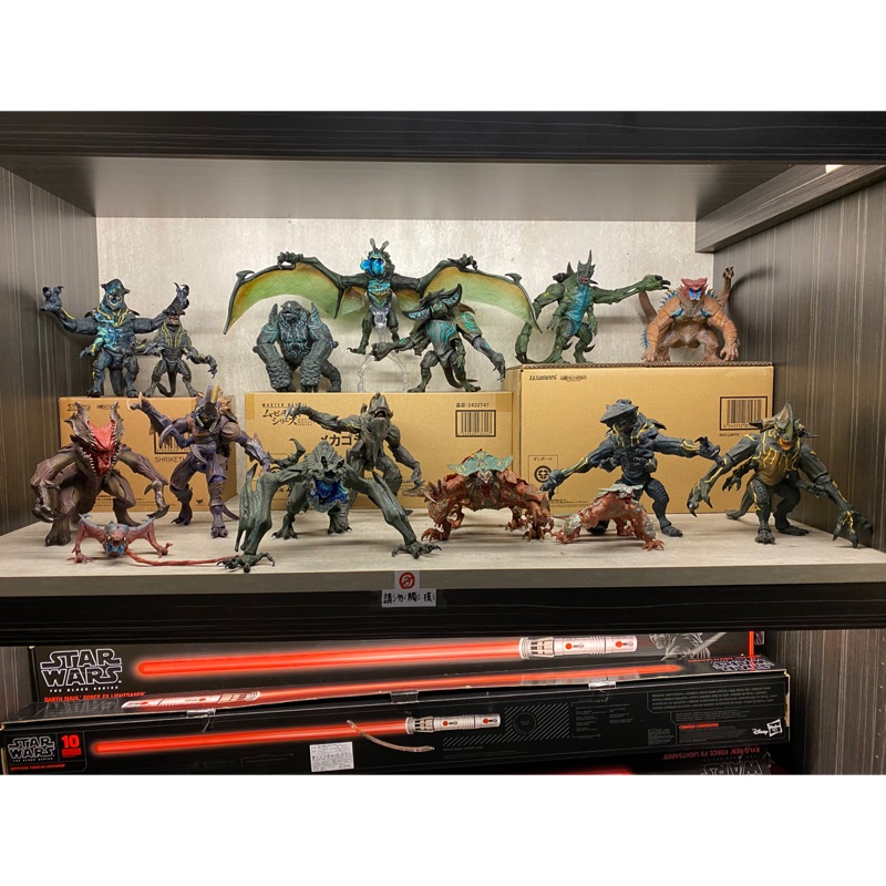 Neca 環太平洋 怪獸全套 Neca 12隻+萬代魂商店1隻+Diamond Select 1 隻 經典老物 絕版 | 蝦皮購物