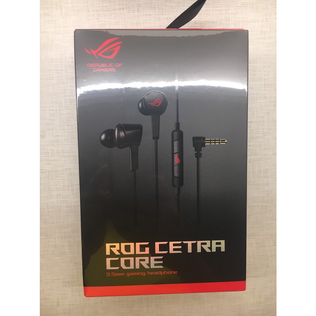 ROG Cetra Core 入耳式耳機 電競耳機 耳塞式耳機 手機耳機 ASUS | 蝦皮購物