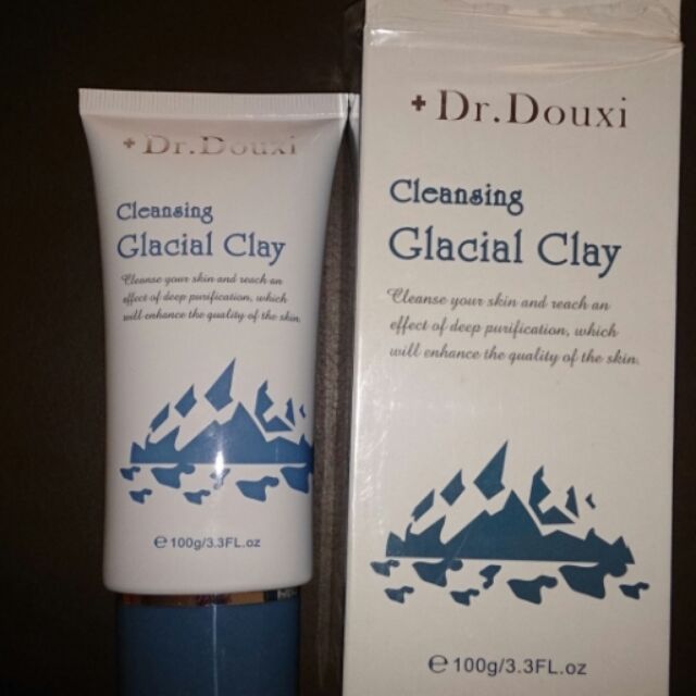 Dr.Douxi 朵璽 灰晶靈淨化煥膚冰河泥(軟管) 100G | 蝦皮購物