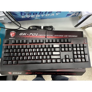 MSI GK-701 RGB GAMING KEYBOARD 茶軸機械式電競鍵盤 | 蝦皮購物