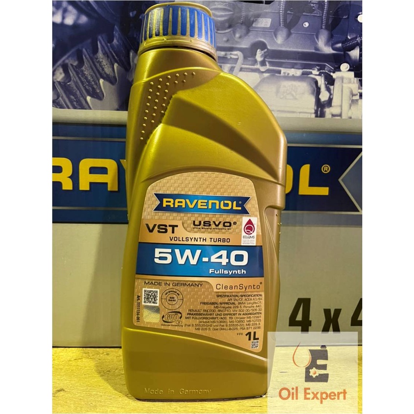 油品家 》Ravenol VST 5w40 全合成機油(附發票) | 蝦皮購物