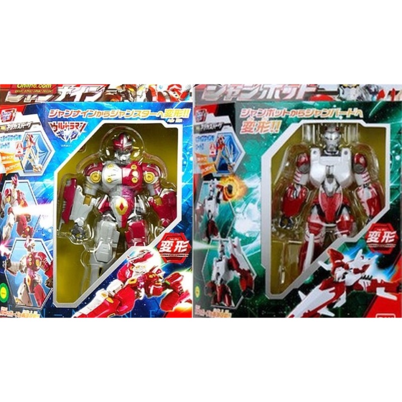 日版 BANDAI 超人力霸王 銀河 完全變形 ULTRAMAN JEAN-NINE+BOT | 蝦皮購物