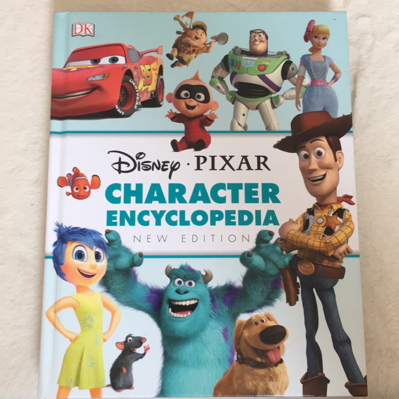 Disney Pixar Character Encyclopedia 皮克斯角色百科 | 蝦皮購物