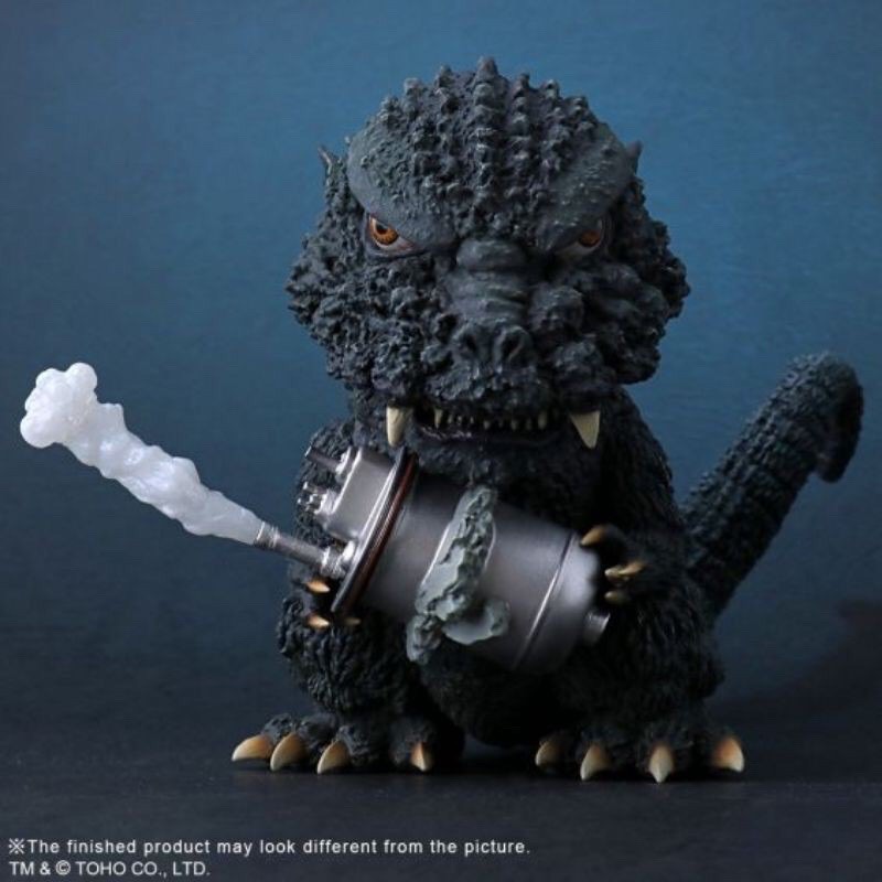 X PLUS Q版 1984 哥吉拉 原子爐少限發光版 | 蝦皮購物