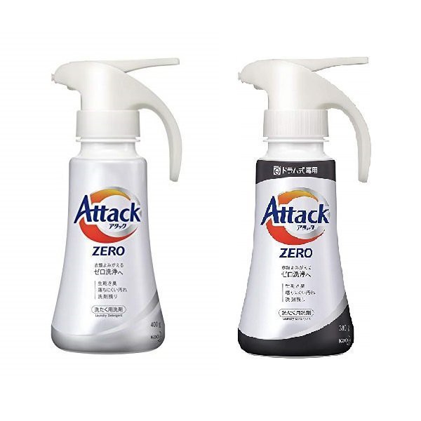 Kao 花王 Attack ZERO 極淨抑菌超濃縮洗衣精 滾筒式 / 直立式 洗衣精 (大容量2款可選) | 蝦皮購物