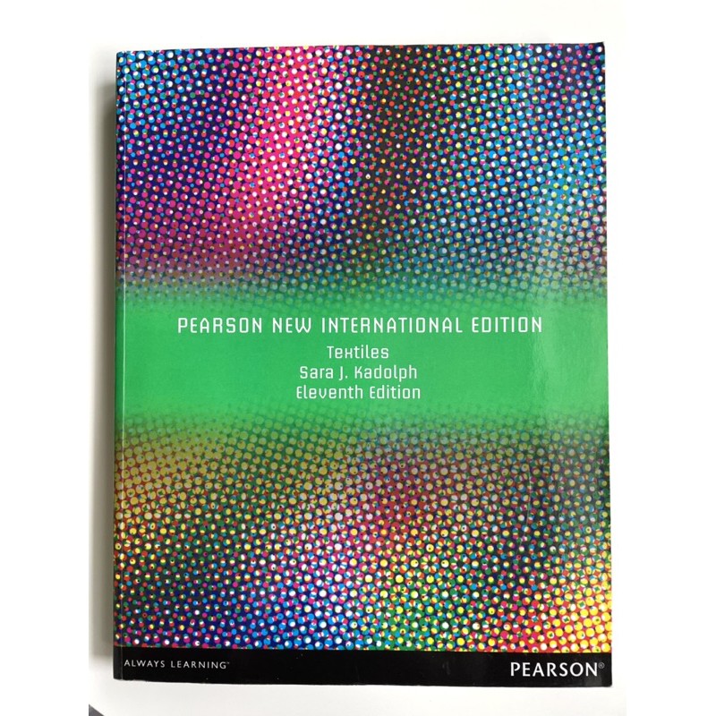 織品科學PEARSON NEW INTERNATIONAL EDITION Textiles | 蝦皮購物