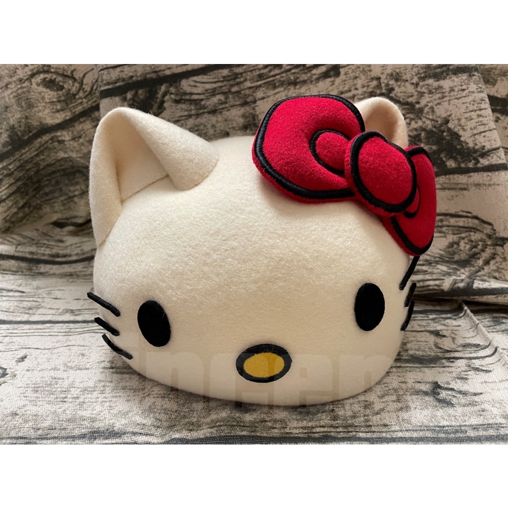 日本帽子名牌 CA4LA x Hello Kitty 限量合作款 3D Kitty頭像帽 白色一頂 經典收藏款! | 蝦皮購物