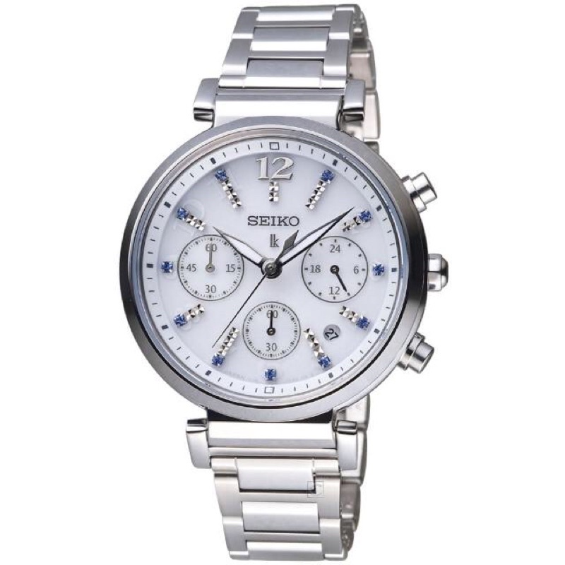 SEIKO 日本精工 LUKIA 系列 時光的禮物 太陽能計時碼錶-SSC847J1 SK010 | 蝦皮購物