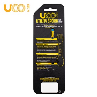 美國【UCO】免運費 餐具組 /無雙酚A /戶外用餐具 /輕便湯匙叉子 耐熱240度 至 -20度 摩崎屋 | 蝦皮購物