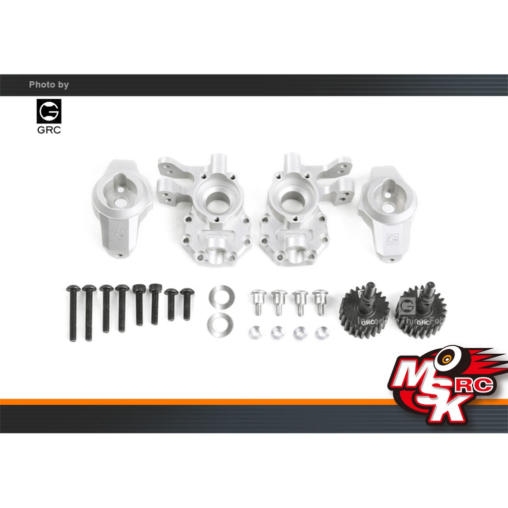 ~MSK RC~ GRC TRX4 G2阿克曼主销下沉轉向C座套件 G2金属轉向套件 | 蝦皮購物