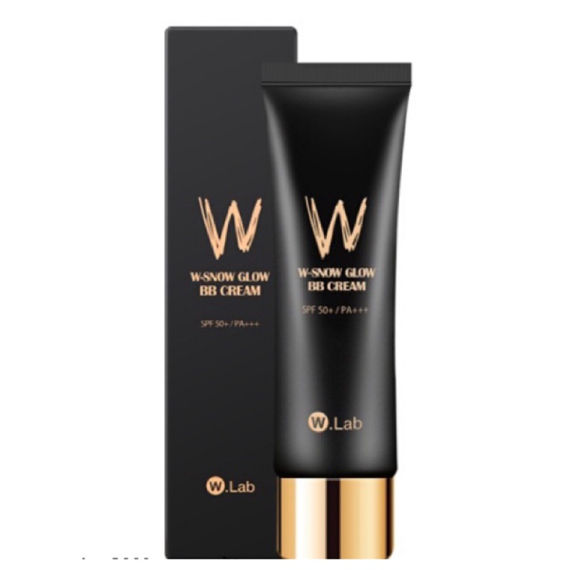 現貨韓國W. Lab極光BB霜 wlab 黑管 煥顏 不脫妝 裸妝 遮瑕 粉底液 | 蝦皮購物