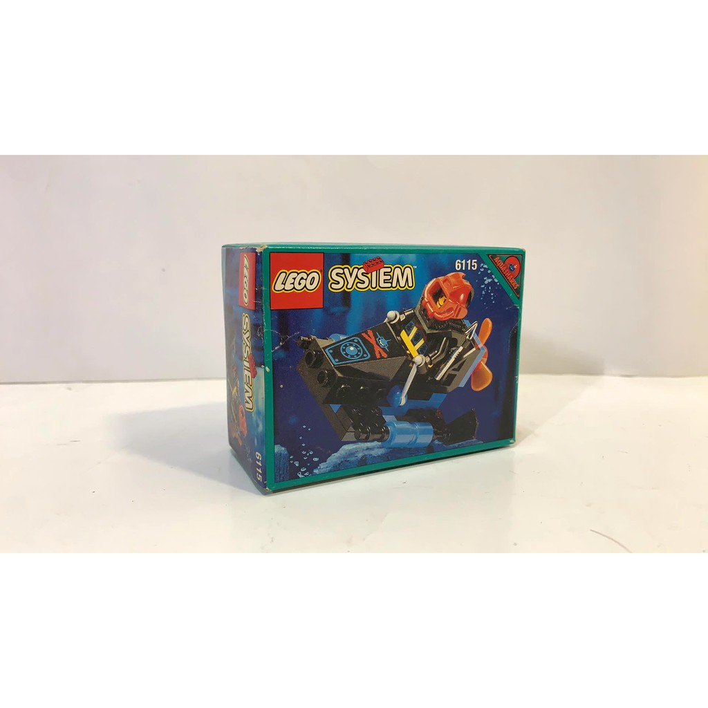樂高人偶王 LEGO 絕版#6115 Shark Scout盒組(全新) | 蝦皮購物