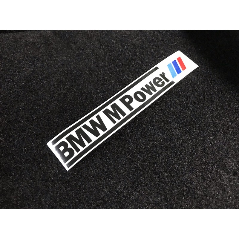 【豆豆彩藝】B45-BMW M Power 簍空貼紙 (1M M2 M3 M4 M5 M6 X5M X6M) | 蝦皮購物