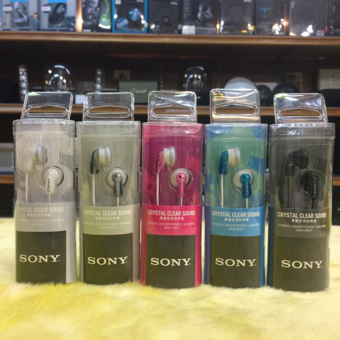 現貨 SONY公司貨保固一年 SONY MDR-E9LP 繽紛多彩耳塞式耳機 視聽影訊 | 蝦皮購物