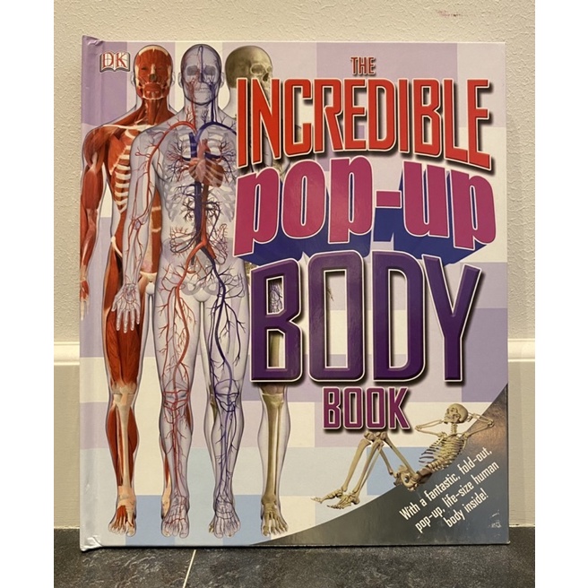 全新英文原版書DK The Incredible Pop-Up Body Book 精裝本 | 蝦皮購物