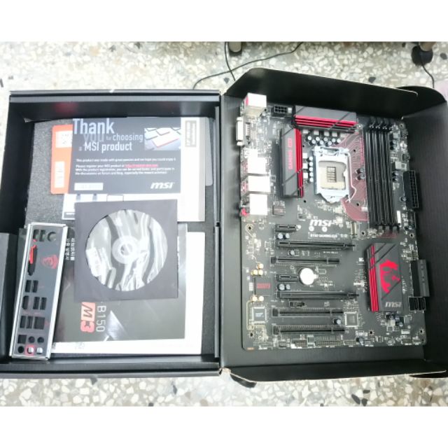 MSI 微星 B150 GAMING M3 1151針腳 (H170 Z170 B250 H270 Z270 可參考) | 蝦皮購物