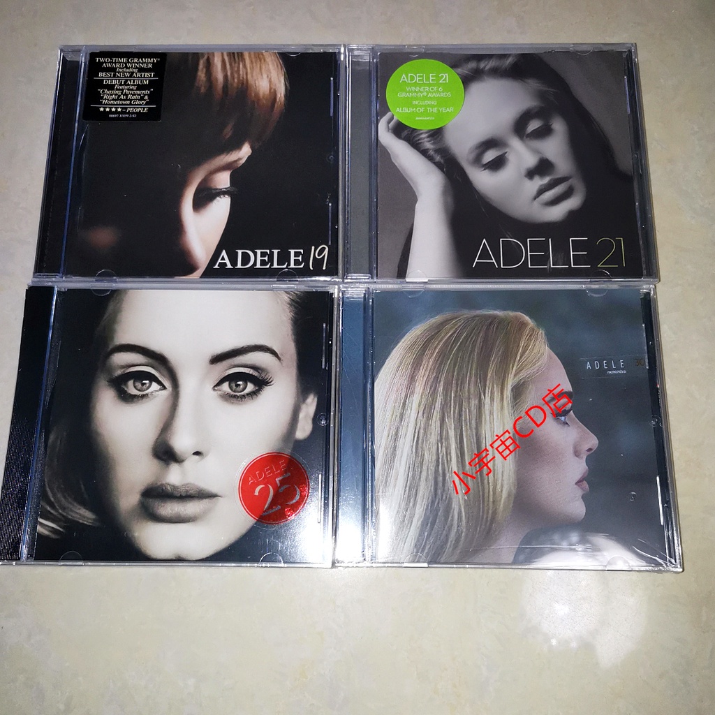 【正版全新】 阿黛爾 ADELE 30 CD 沙啞女聲流行發燒專輯 4張捆綁 未拆封 原裝原版 | 蝦皮購物