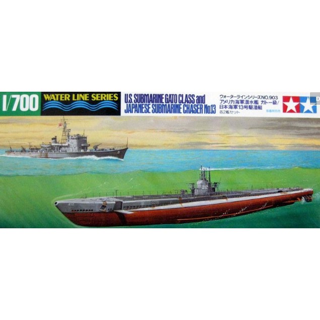 TAMIYA 田宮 1/700 美國GATO級潛艇和日本13號反潛艦 貨號31903 | 蝦皮購物