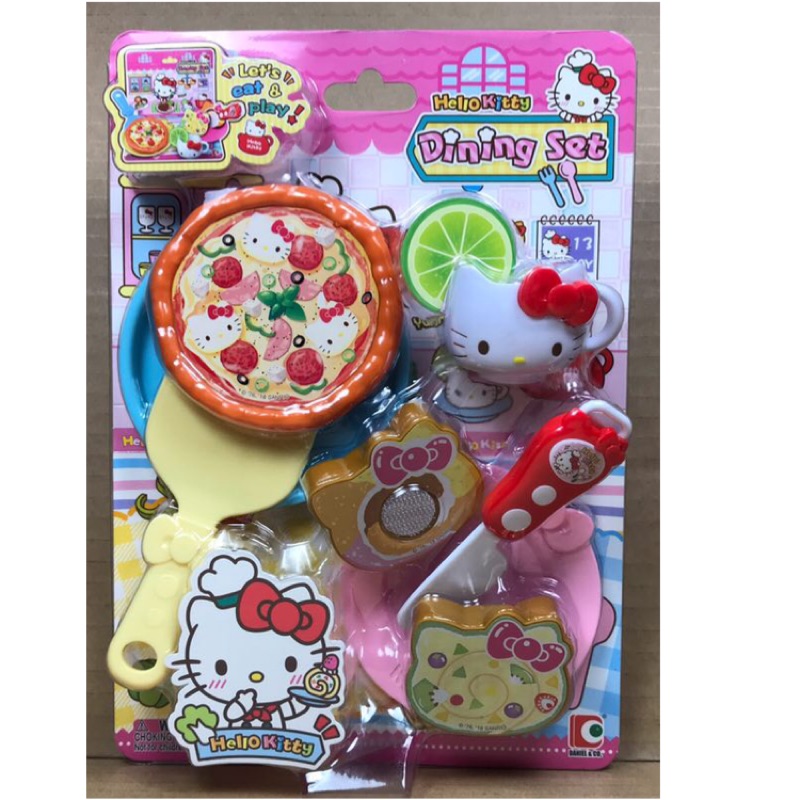 正版 現貨當天寄 原價399元、凱蒂貓迷你廚房系列-比薩組 KT Hello Kitty、正版授權 巨崗公司貨 | 蝦皮購物