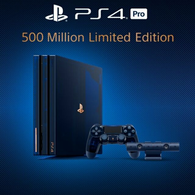 PS4 PRO 500 Million Limited Edition 限量版 可議價 | 蝦皮購物