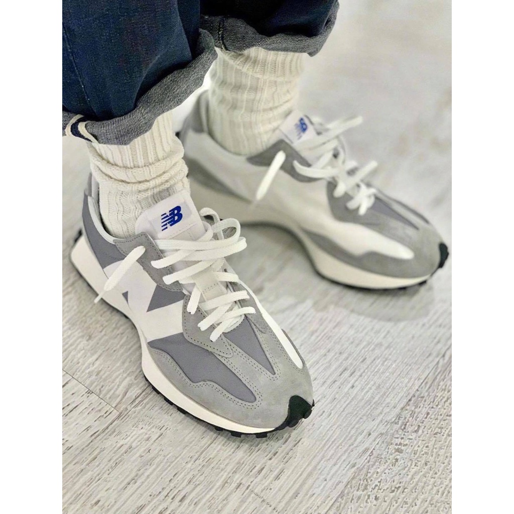 New Balance 327 MS327LAB 元祖灰 一般款 經典配色 復古休閒鞋 | 蝦皮購物