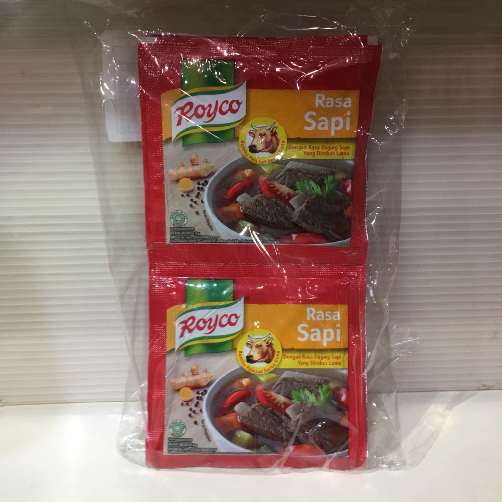 Bumbu Penyedap Rasa Royco Ayam Sapi Renceng 12 Saset | 蝦皮購物