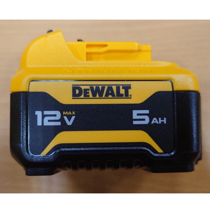 DEWALT 得偉 DCB126 12V鋰電池5.0Ah 公司貨 (含稅) | 蝦皮購物