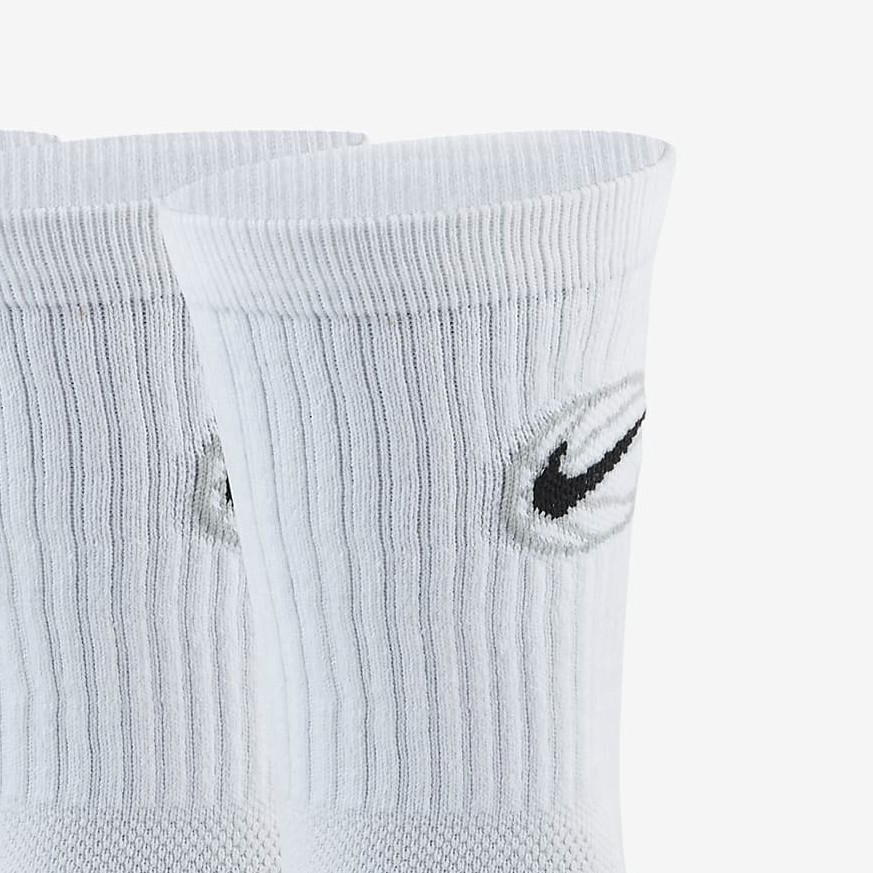 【WUMING_SPORT】現貨 NIKE Everyday Crew 長襪 運動襪 籃球襪 黑白 DA2123-100 | 蝦皮購物