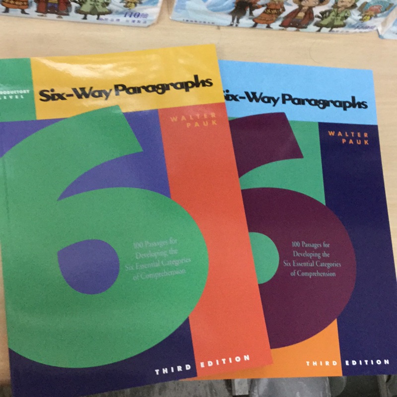 Six-Way Paragraphs 英文閱讀組(1本2本3本)各種組合套裝都有) 3款 有優美朗讀音檔可選喔! | Shopee 蝦皮購物