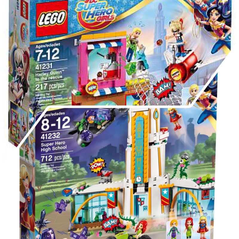 暑假親子活動特會組（限量）LEGO 41232 超級英雄高中+41231 小丑女救援 （全新現貨）詳閱商品描述 | 蝦皮購物