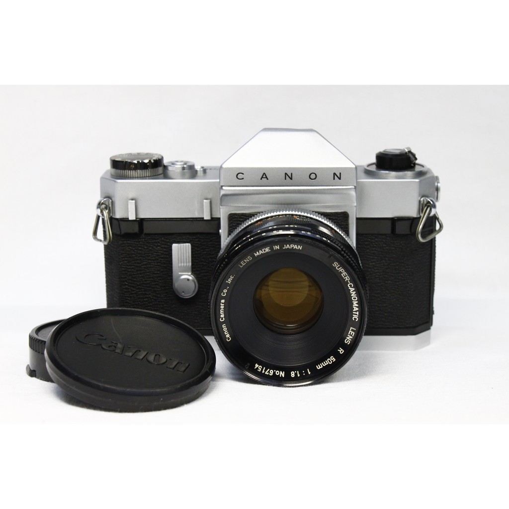 【實用品】稀有! Canon Canonflex RP + R 50mm f/1.8 機械相機 底片相機 | 蝦皮購物