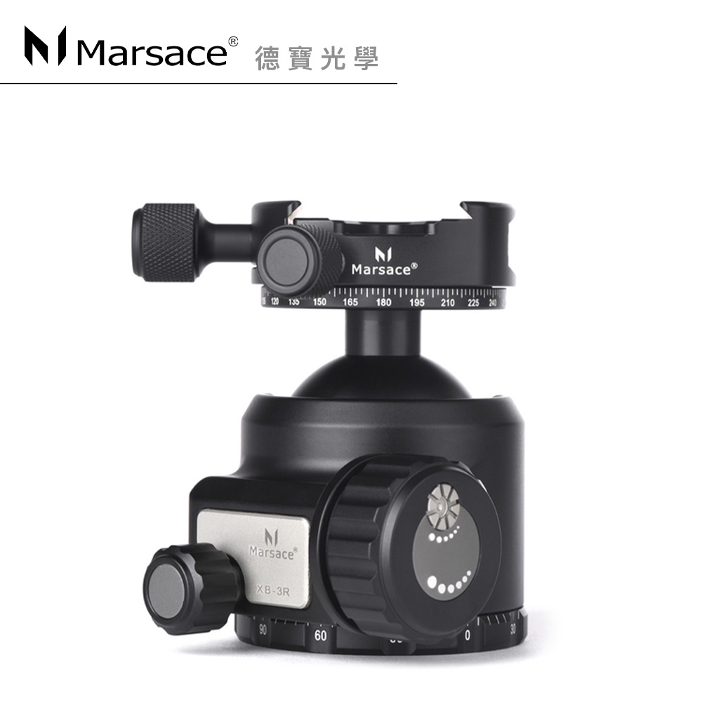 Marsace XB-3R 低重心雙開口大球體全景雲台 雲海季 總代理公司貨 | 蝦皮購物