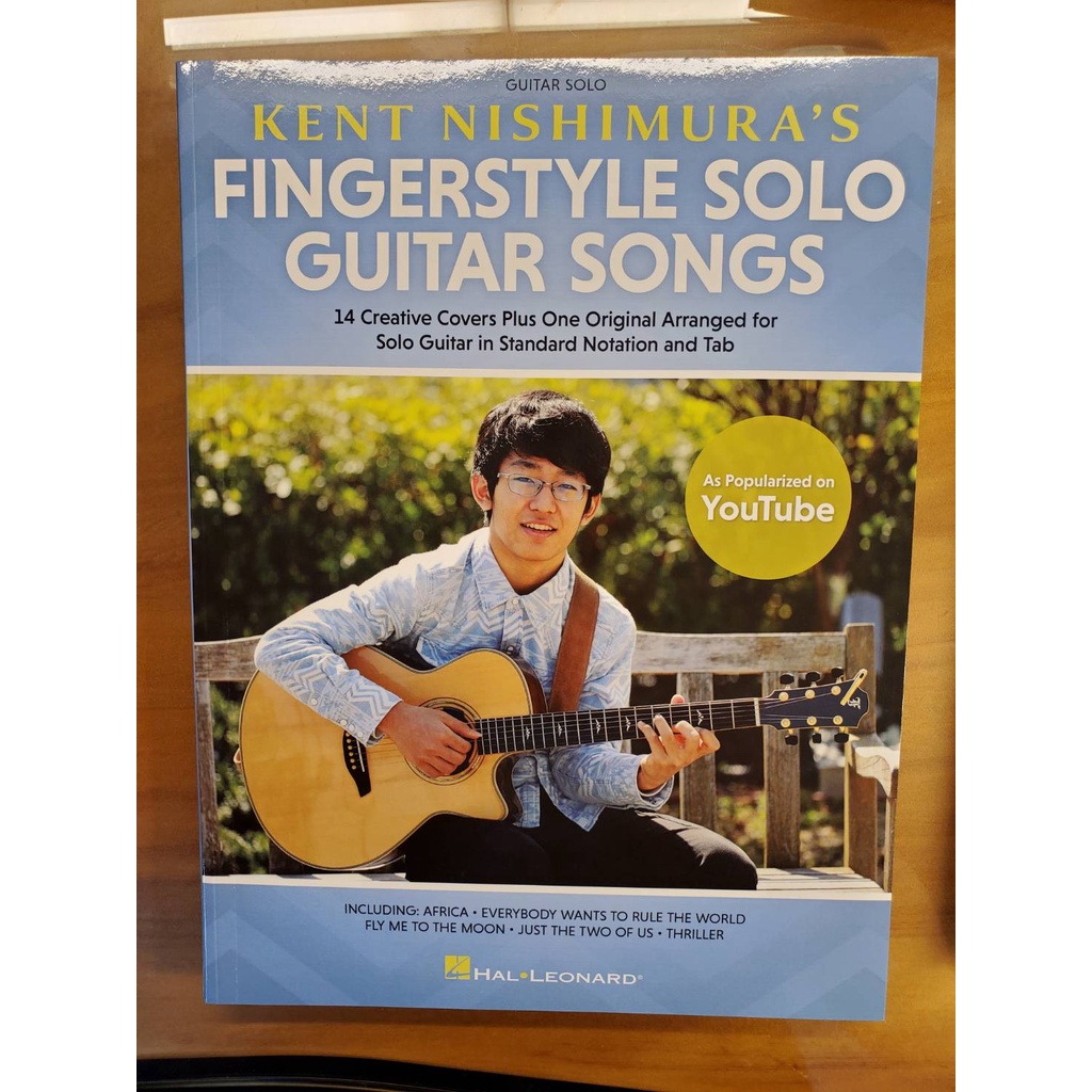 Kent Nishimura's Fingerstyle Solo Guitar Songs TAB指彈吉他 | 蝦皮購物
