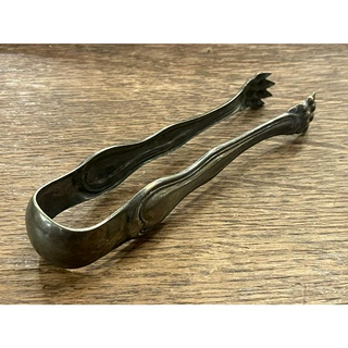 #19世紀 法國古董鍍銀巴洛克風格獸爪浮雕大糖夾/冰塊夾『55g』 #823019 | 蝦皮購物