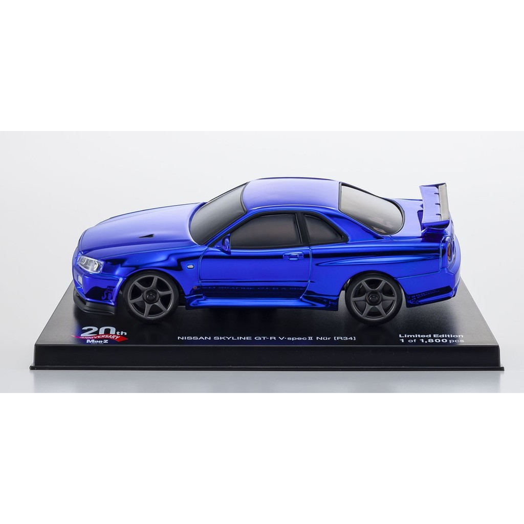 代售 MRC戰神遙控 KYOSHO MZP427CBL 限量MINI-Z車殼 電鍍藍 R34 GTR NISSAN | 蝦皮購物