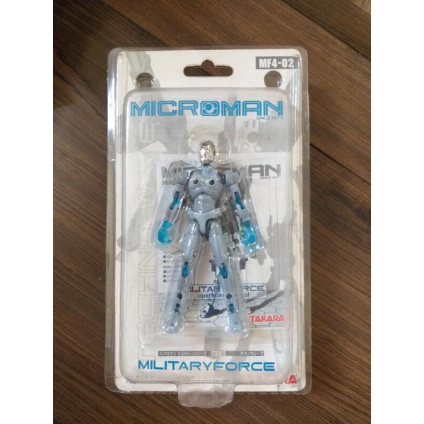 現貨..絕版 麗嬰..微星小超人 MILITARY FORCE MICROMAN MF4-02 泡殼有壓到..一組550 | 蝦皮購物