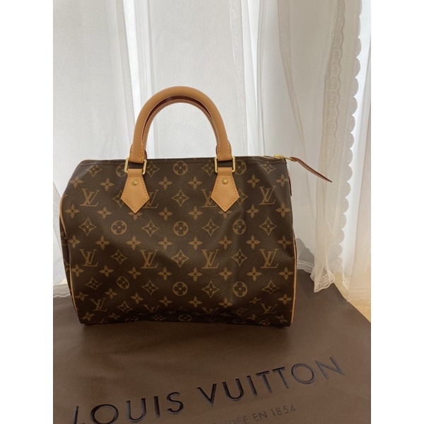 LOUIS VUITTON全新真品經典款老花speed 30 | 蝦皮購物