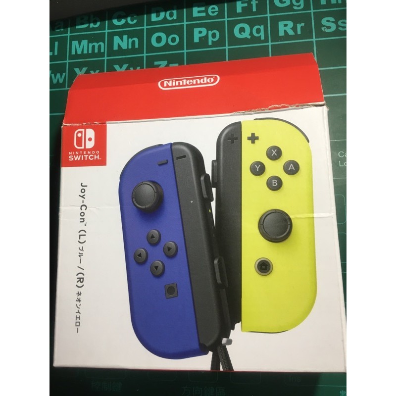 NS 任天堂 Switch joy con 原廠 藍色 電光黃 可議價 | 蝦皮購物