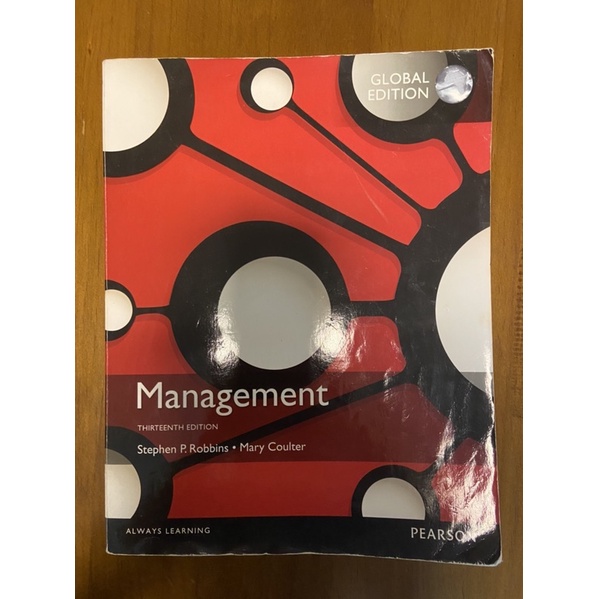 Management Thirteenth edition 13th Pearson 管理學 原文書 | 蝦皮購物