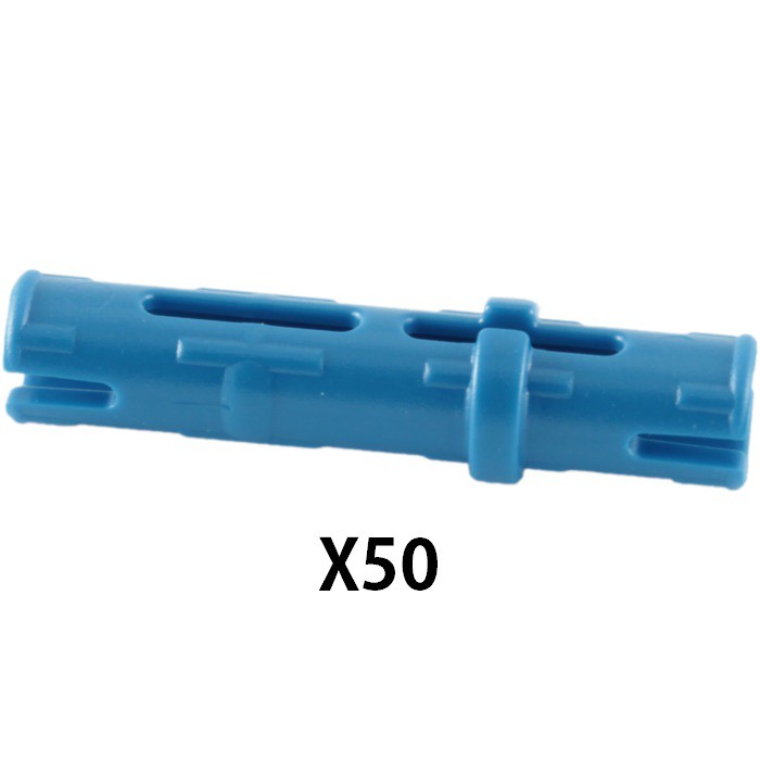 【龜仙人樂高】LEGO 6558 Technic Pin 3L 止滑 長插銷 藍色 (1份50個) | 蝦皮購物